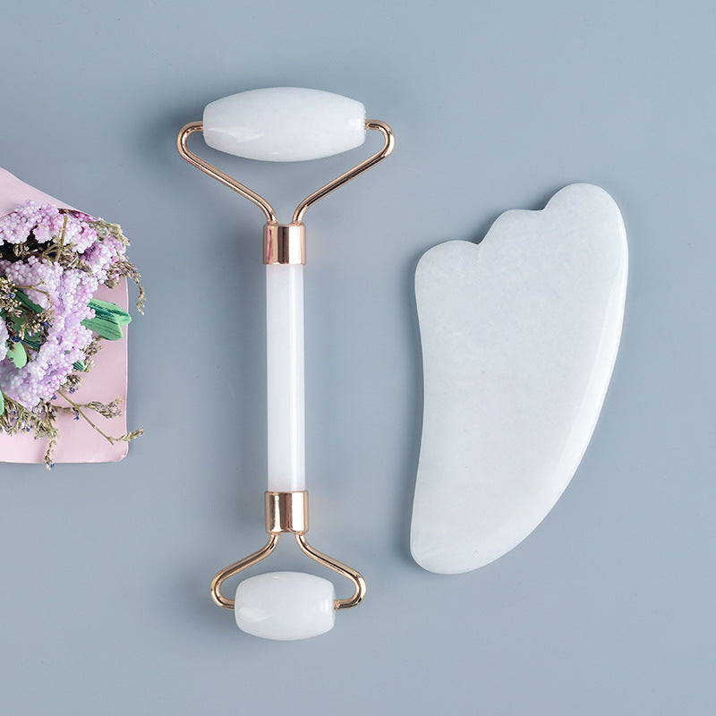 Natural jade roller set – Jenny Jade
